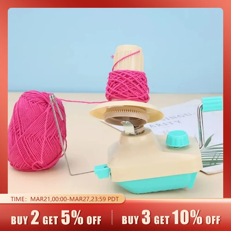 Hand-cranked-Wool-Winding-Machine-Small-Manual-Portable-Yarn-Shaker-DIY ...