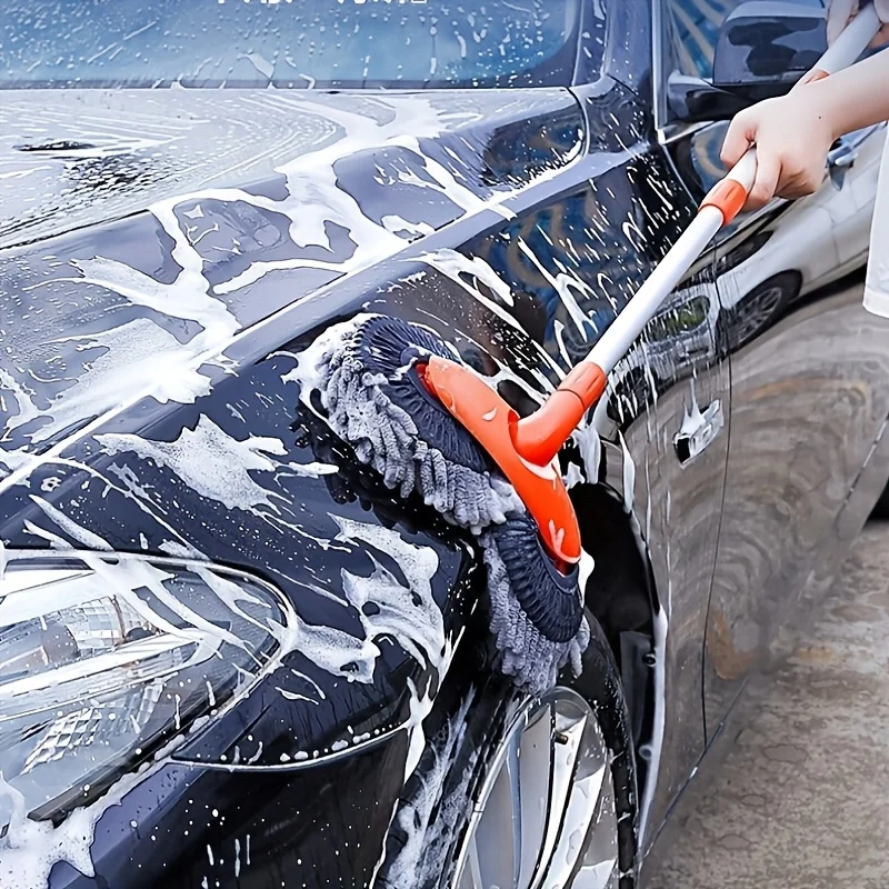 stuffed Car Cleaning Kit with Microfiber Cloth Brush Mop Gloves Sponge ...