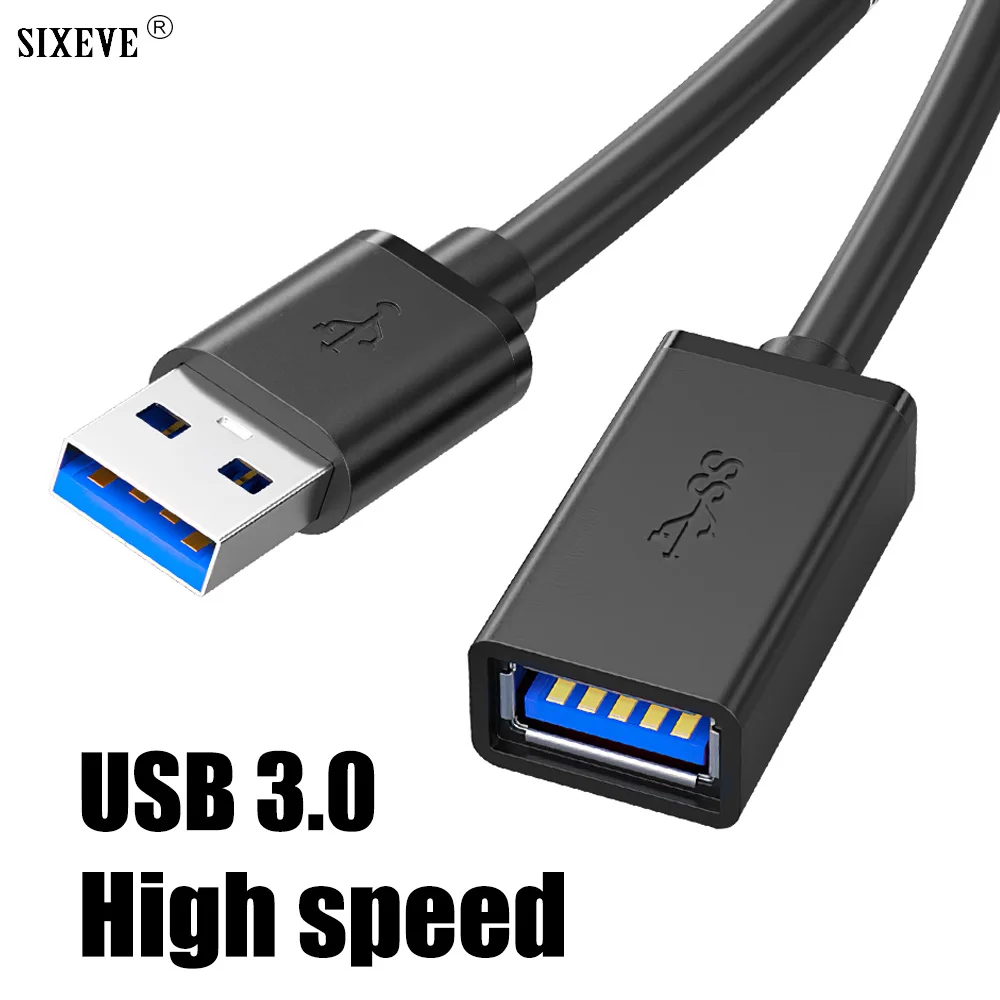 High speed USB Extension Cable Male to FeMale USB 3.0 Type A Extender ...