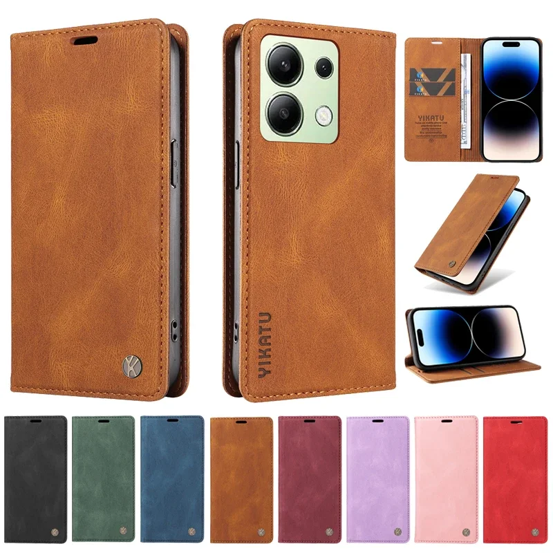 Luxury-Wallet-Leather-Protect-Case-For-Xiaomi-Redmi-Note-13-4G-13C ...