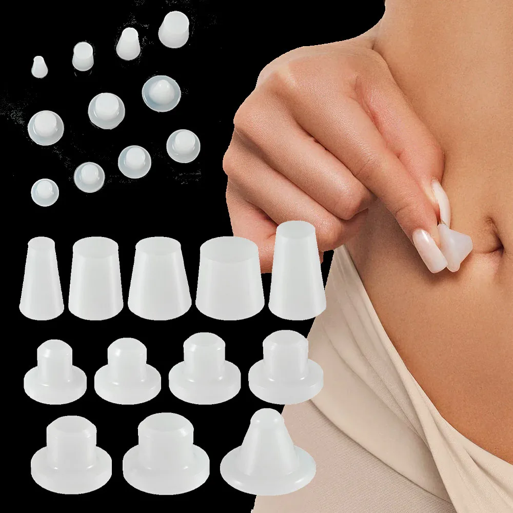 Belly Button Plug Belly Button Shaper Silicone Plug for Liposuction and ...