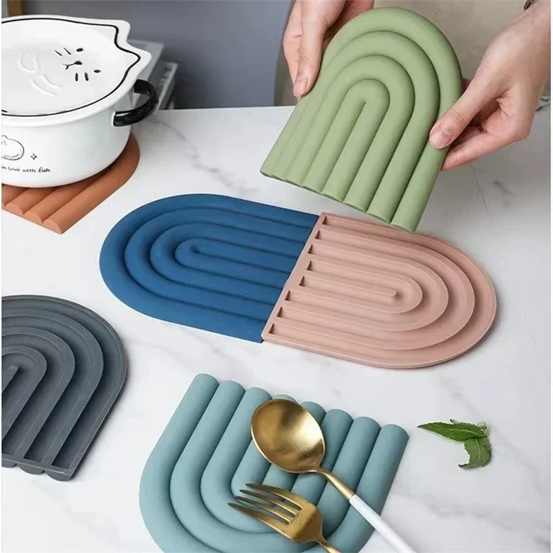 Nordic-Silicone-Insulation-Mat-Morandi-Rainbow-Placemat-Pan-Mat-High ...