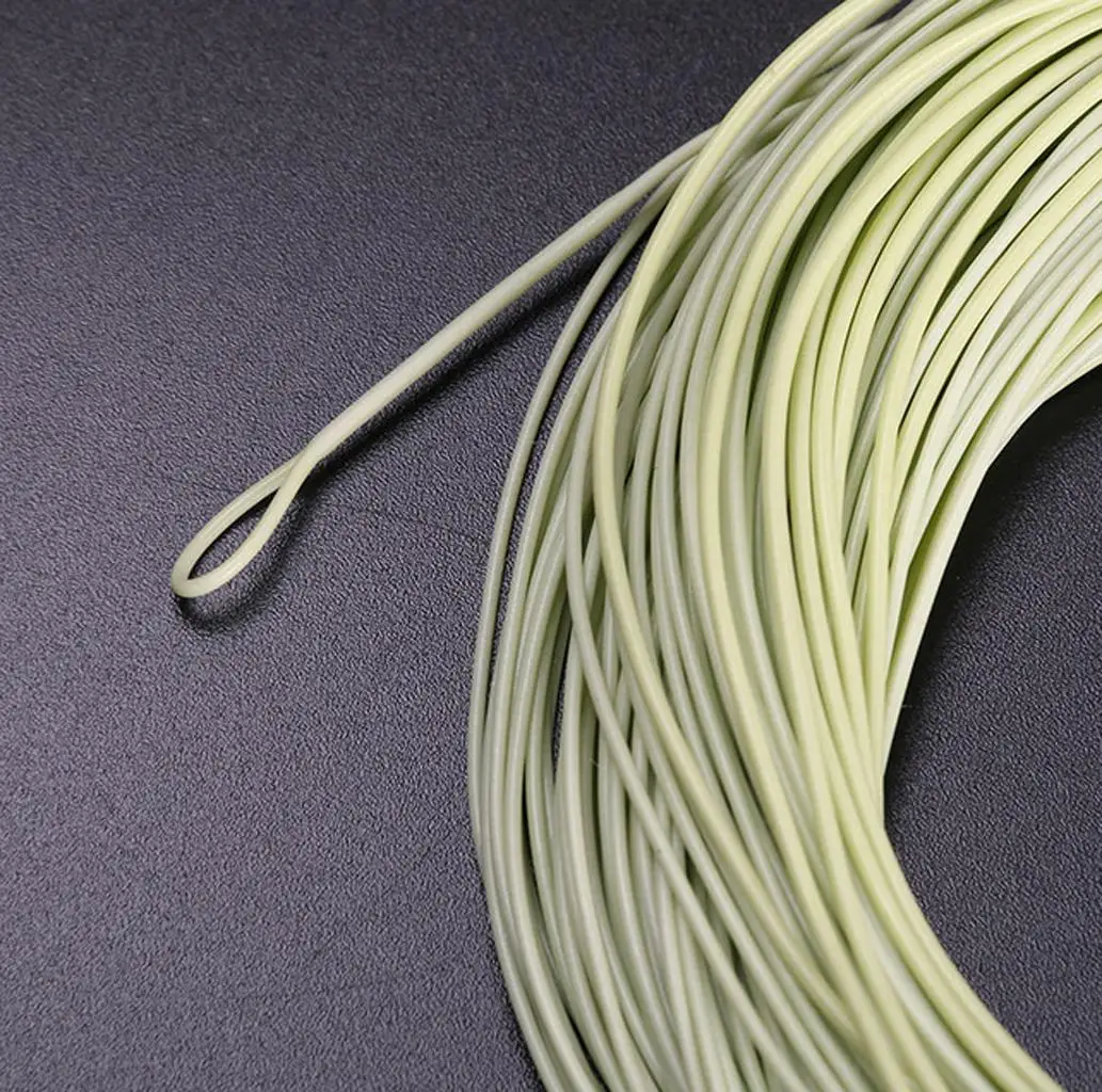 Weight Forward Floating Fly Fishing Line w/ Loops Fishing Tackle 100FT ...