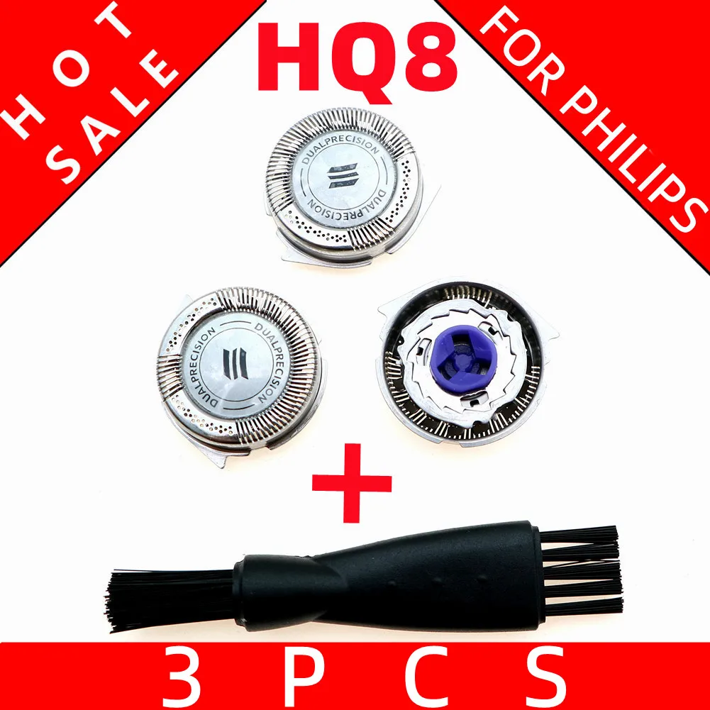 3Pcs-HQ8-razor-blade-replacement-Head-for-PHILIPS-Electric-Shaver-PT730 ...
