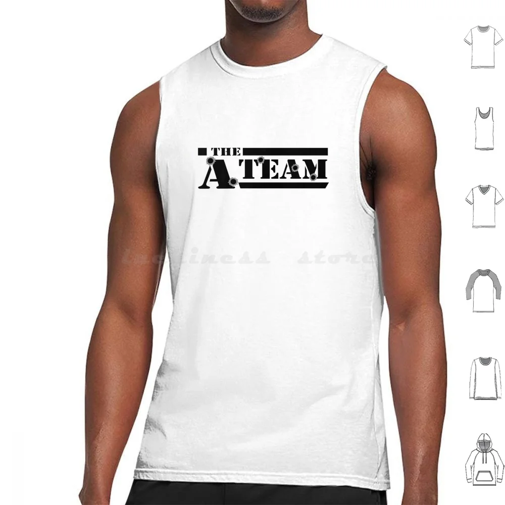 The A Team Tank Tops Vest Sleeveless Ateam Mr T Mrt A Team Gmc Van Ba ...