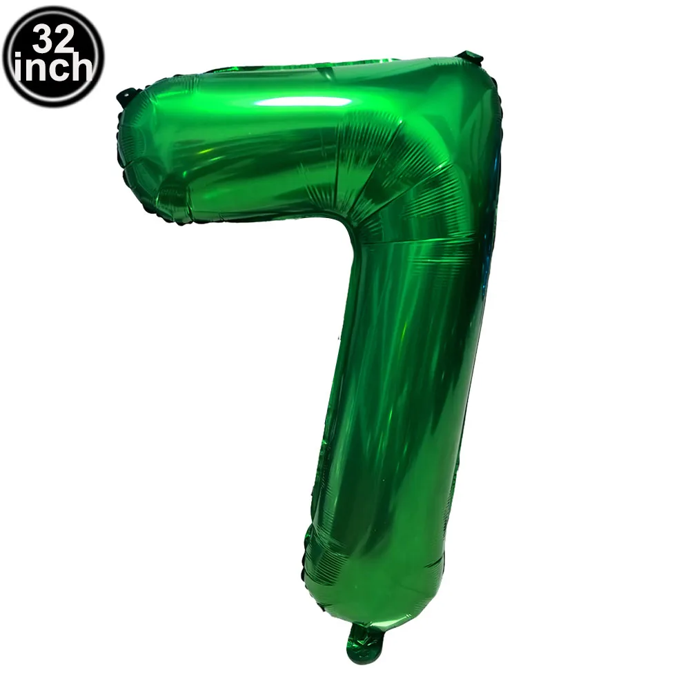 Large Multi-Color Number Balloons (32-Inch) – Crafting Corner