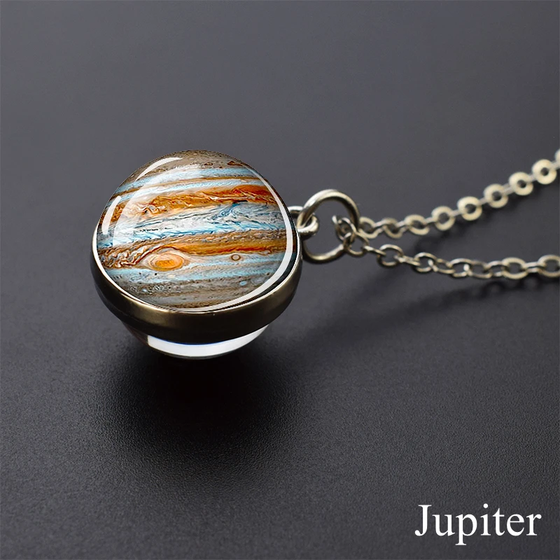 Solar System Necklace Statement Jewelry