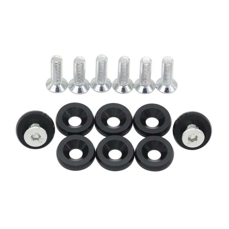 10pcs-Fender-Washer-JDM-Style-fit-Any-6mm-Hole-Bumpers-Engine-Dress-Up ...