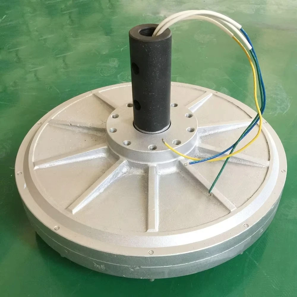 70RPM 100w DC Three Phase PMG Permanent Magnet Alternator Coreless ...