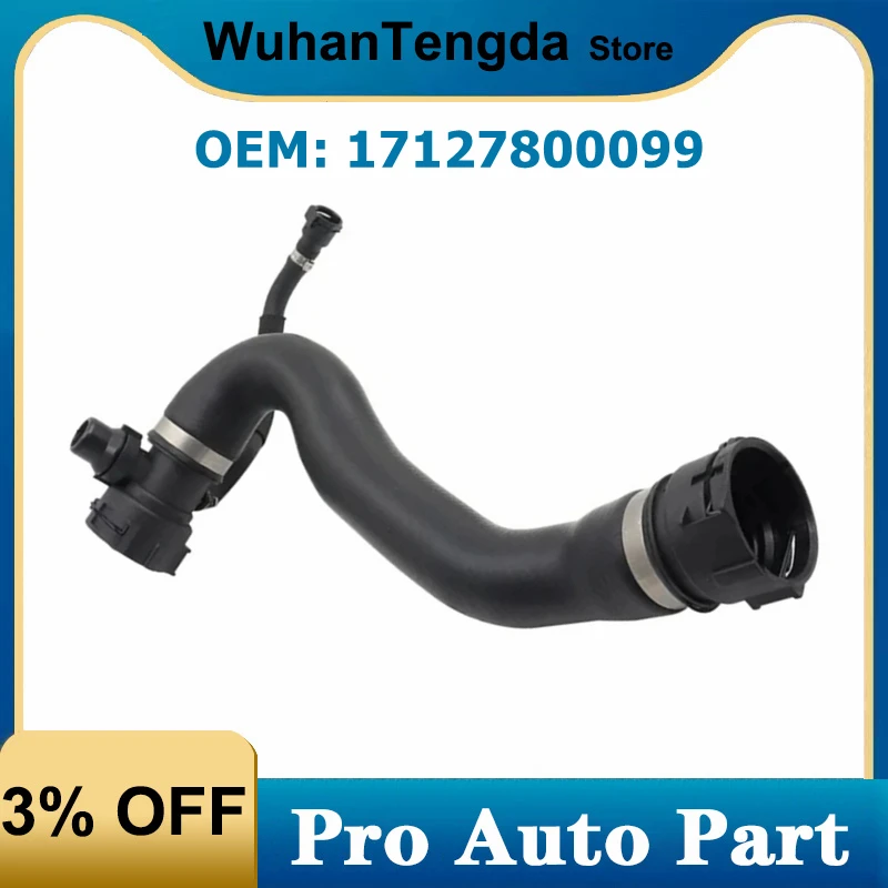 17127800099 Engine Water Tank Radiator Hose Coolant Pipe for BMW F07 ...