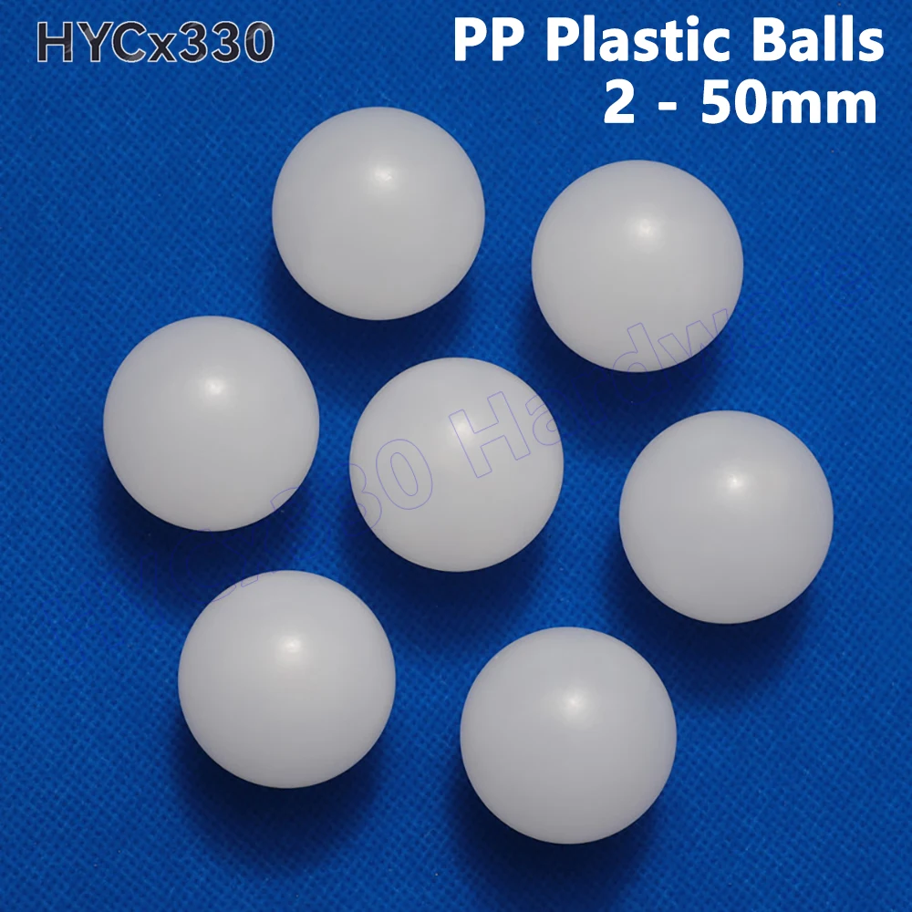 Solid PP Balls Plastic Polypropylene Floating Bearings Ball Rolling ...