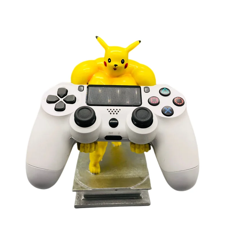 Pokemon Pikachu Cosplay Muscle Man Mobile Phone Holder Kawaii Anime ...