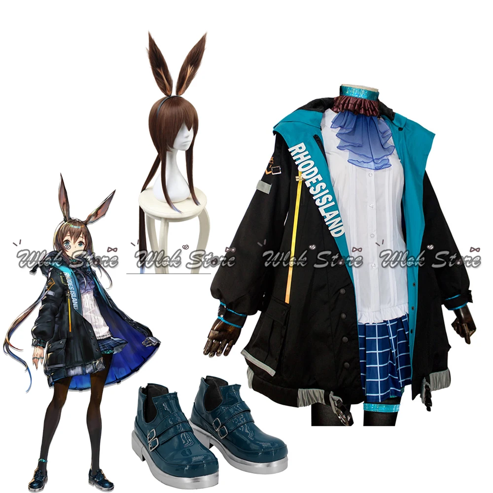 Costume-de-Cosplay-Anime-Arknights-Amiya-Ensemble-Complet-de-Veste ...