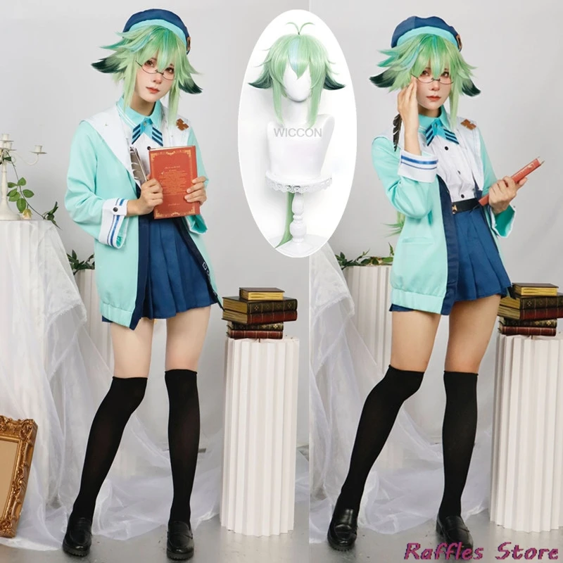 Sucrose-Cosplay-Costume-Wig-Genshin-Impact-Sucrose-Women-Cute-JK ...