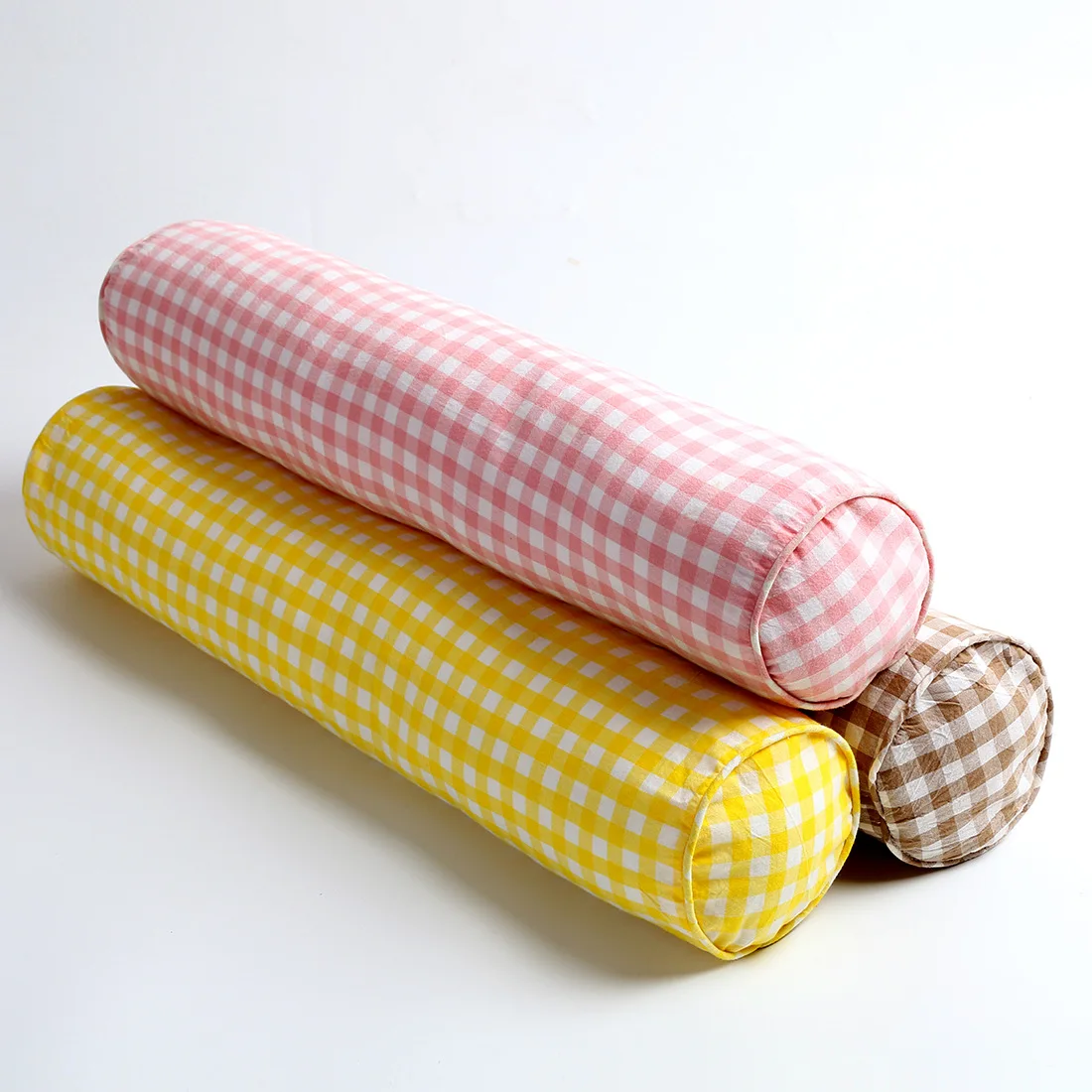Removable Children's Cradle Protector Plaid Newborn Comfort Pillow Baby ...