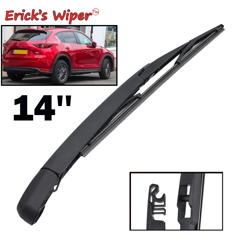 Erick's Wiper 14" Rear Wiper Blade & Arm Set Kit For Mazda Cx-5 Cx5 Kf ...