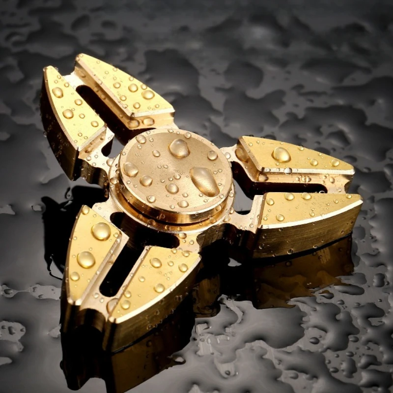 Mini Fidget Spinner Spinning Top Tip Gyroscope Metal EDC Stress ...