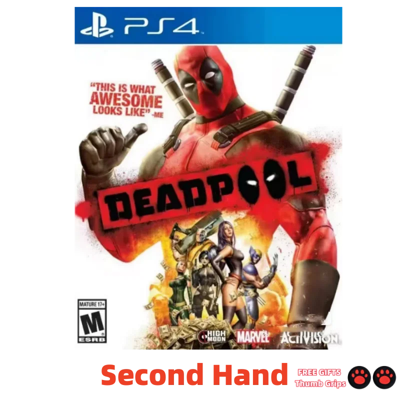 Sony-Playstatio4-PS4-Genuine-Second-Hand-Game-CD-Dead-Pool-Playstation4 ...