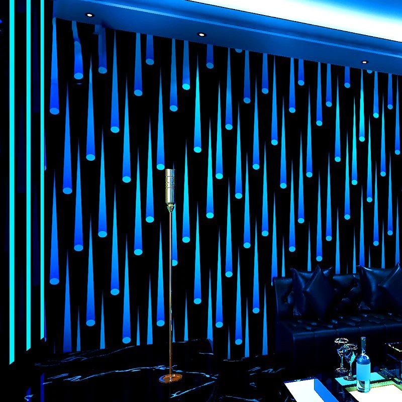 Flicker-Ktv-Wallpaper-Karaoke-Bars-Flash-Wall-Covering-3d-Reflective ...