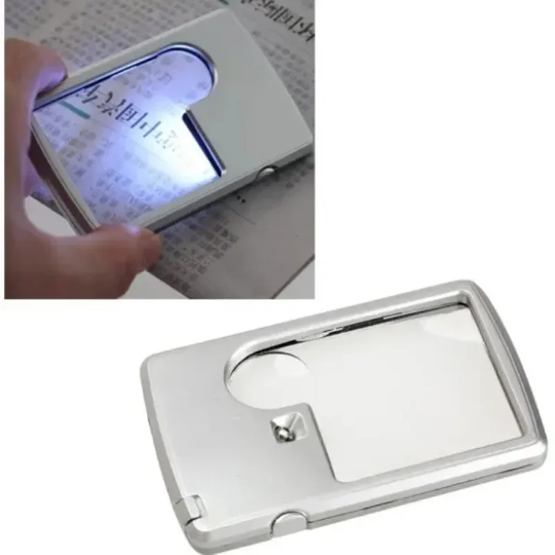 3X-6X-Mini-Credit-Card-Led-Magnifier-Loupe-With-Light-Leather-Case ...