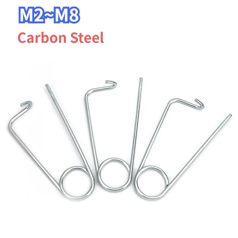 Carbon Steel Brooch Shape Cotter Safety Pins Spring Pin Quick Lock ...
