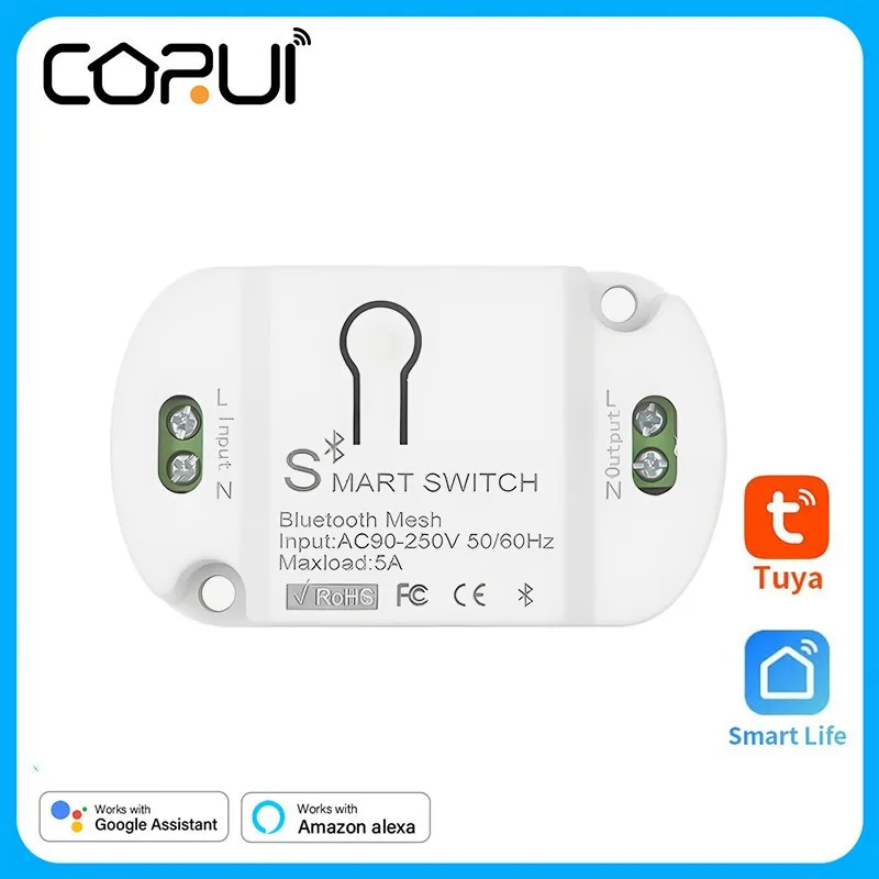 CoRui-Smart-Switch-Tuya-Smart-2-4GHz-Bluetooth-compatible-Mesh-Smart ...