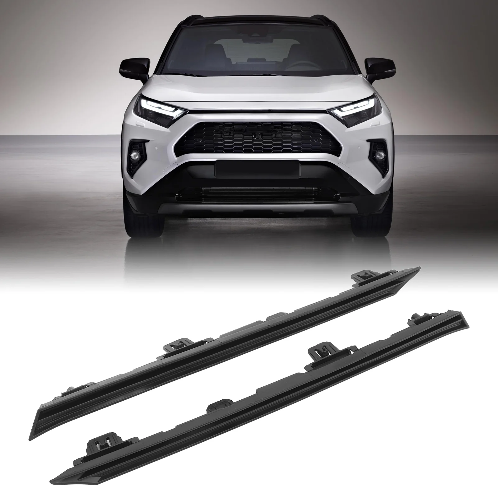 For-Toyota-Rav4-2019-2023-Front-Bumper-Upper-Grille-Insert-Trim-53123 ...