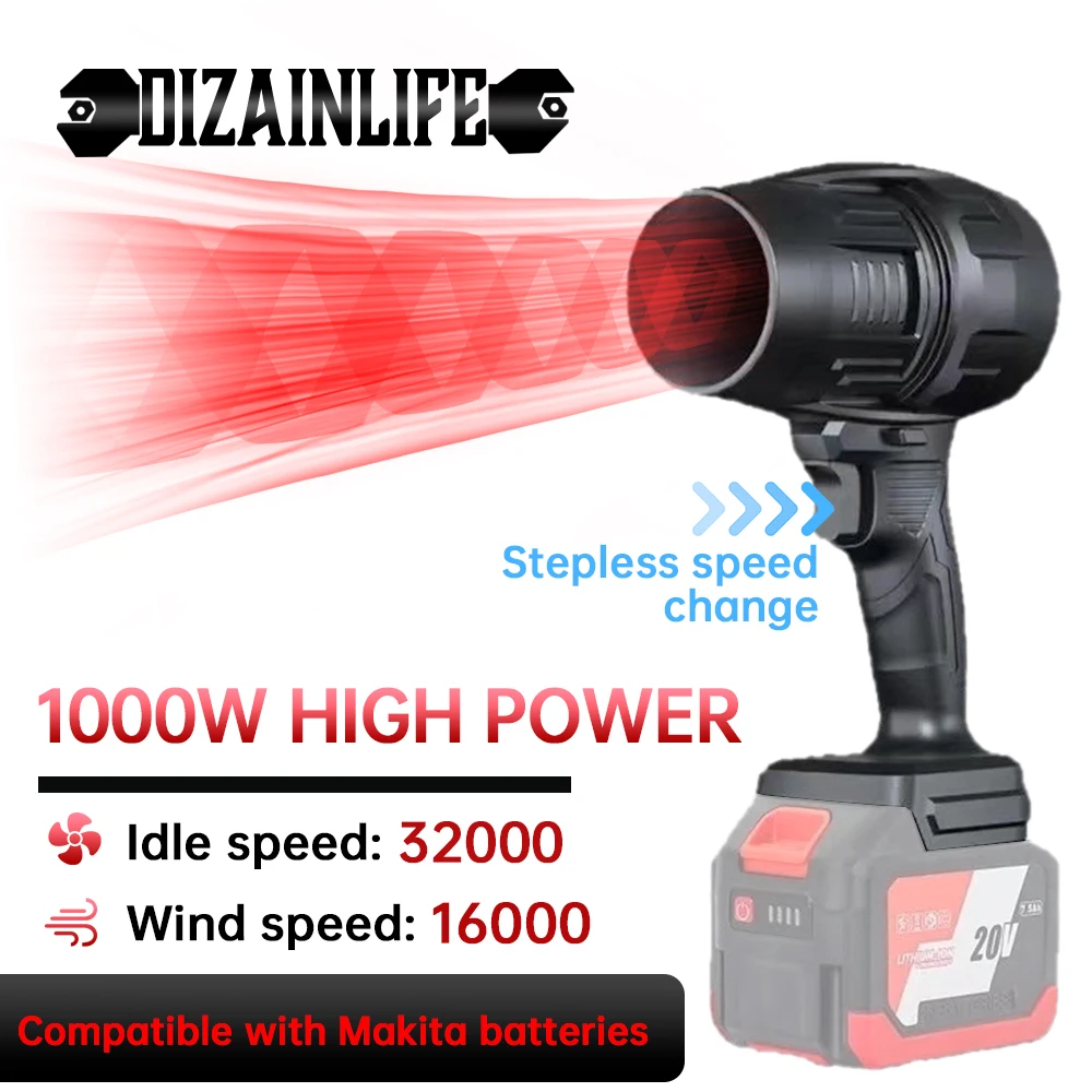 1000W-Turbo-Fan-Violent-Air-Gun-500g-Thrust-Stepless-Speed-High-Power ...