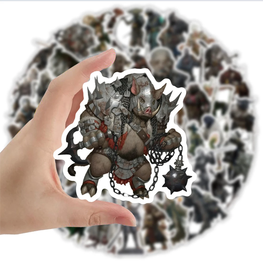 50PCS-Black-Myth-Wukong-Stickers-Funny-Game-Graffiti-Toys-For-Kids-DIY ...