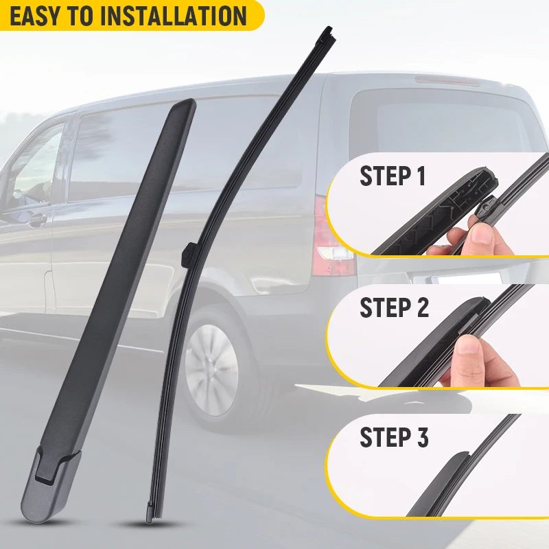 Rear Windshield Wiper Blade Rocker Arm Assembly For Mercedes Benz Vito ...