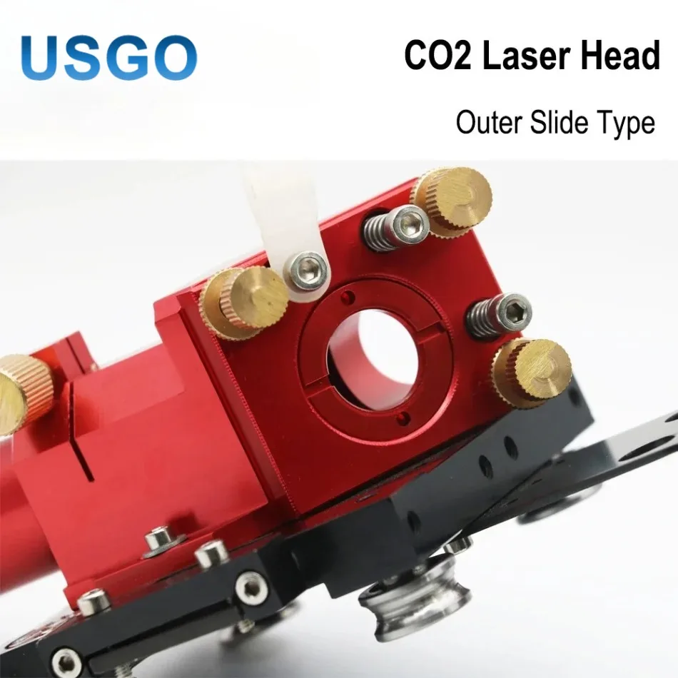 USGO New Arrival CO2 Laser Head for Dia.20mm FL 50.8/63.5mm Lens D25mm ...