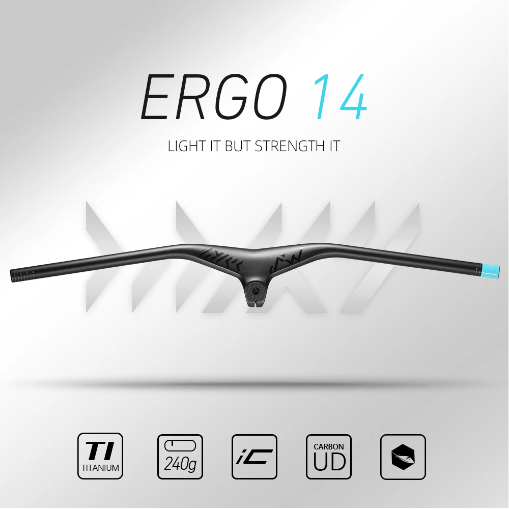 2022 Ryet Integrated Mtb Handlebar T1000 Carbon Mountain Bike Ud Matte ...