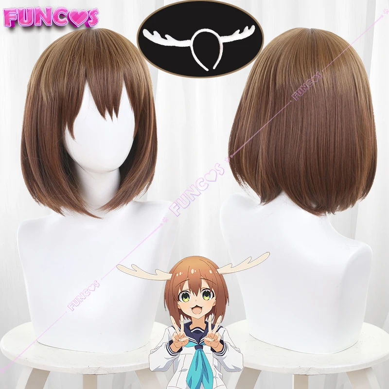 Peluca-de-Cosplay-de-Anime-Shikanoko-Nokonoko-Shitantan-Noko-Shikanoko ...