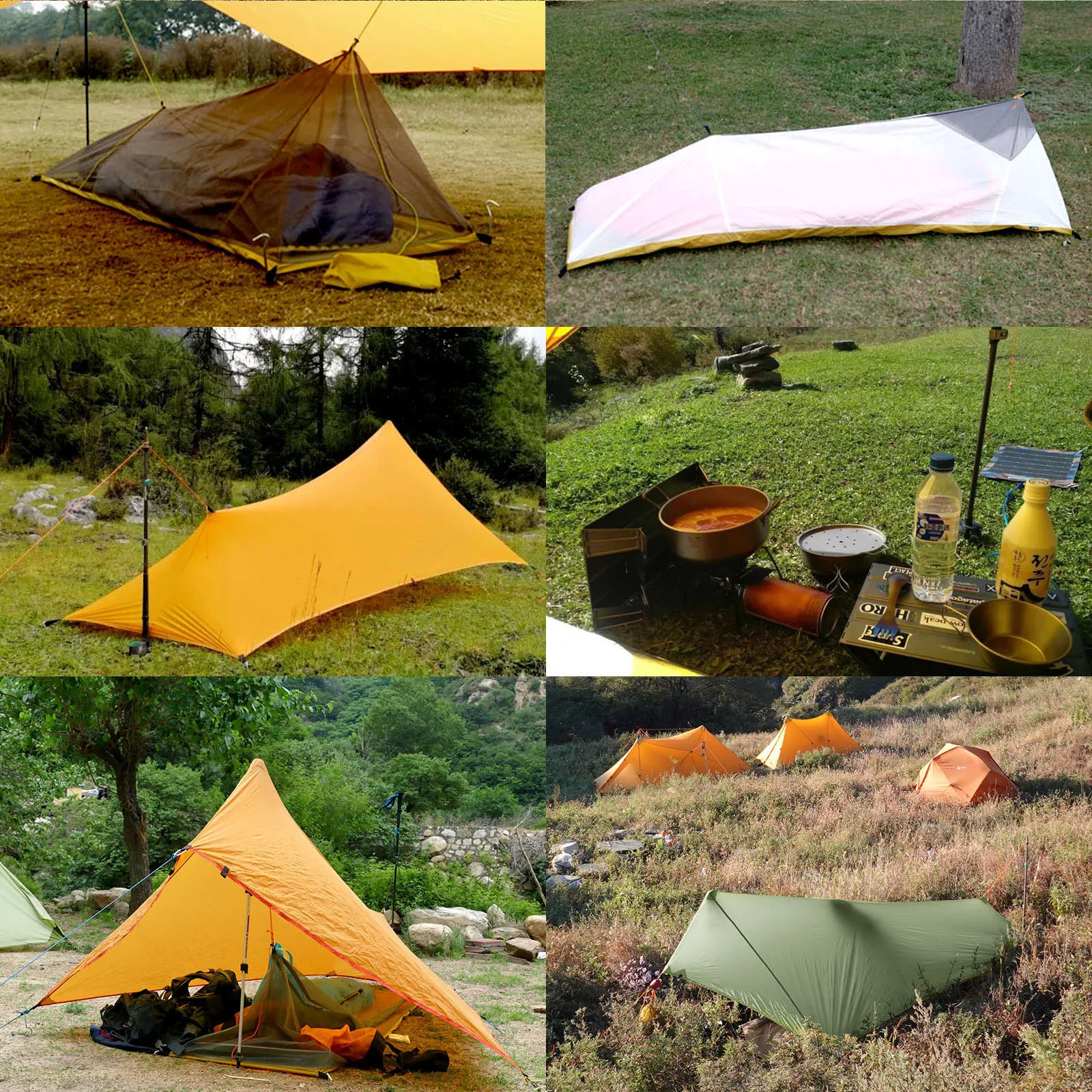 310g-Ultralight-Rain-Fly-Tent-Tarp-Waterproof-20D-Two-side-Silicone ...