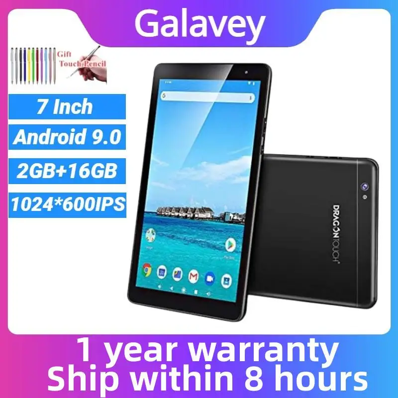 Tableta-de-7-pulgadas-con-c-mara-Dual-para-ni-os-Tablet-con-Android ...