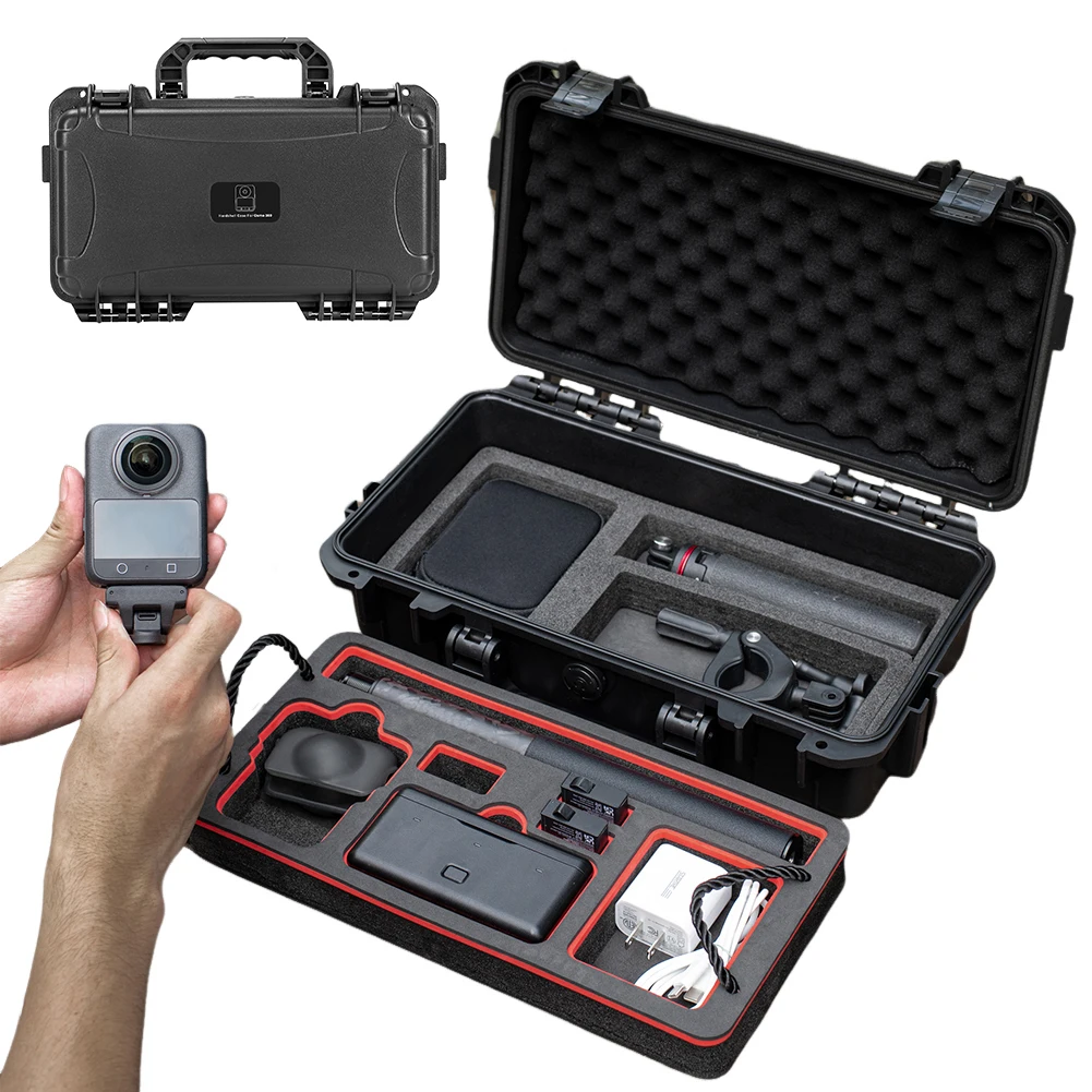 Dual Layer Case with Shoulder Strap and Handheld Protective Travel ...