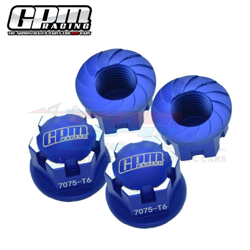 GPM-Metal-Alloy-17mm-Wheel-Nuts-Tire-Nut-7758-for-Traxxas-1-8-Sledge-1 ...