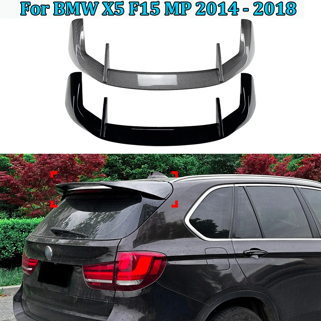 Glossy Black Car Rear Trunk Roof Spoiler Wings For BMW X5 F15 2014 ...