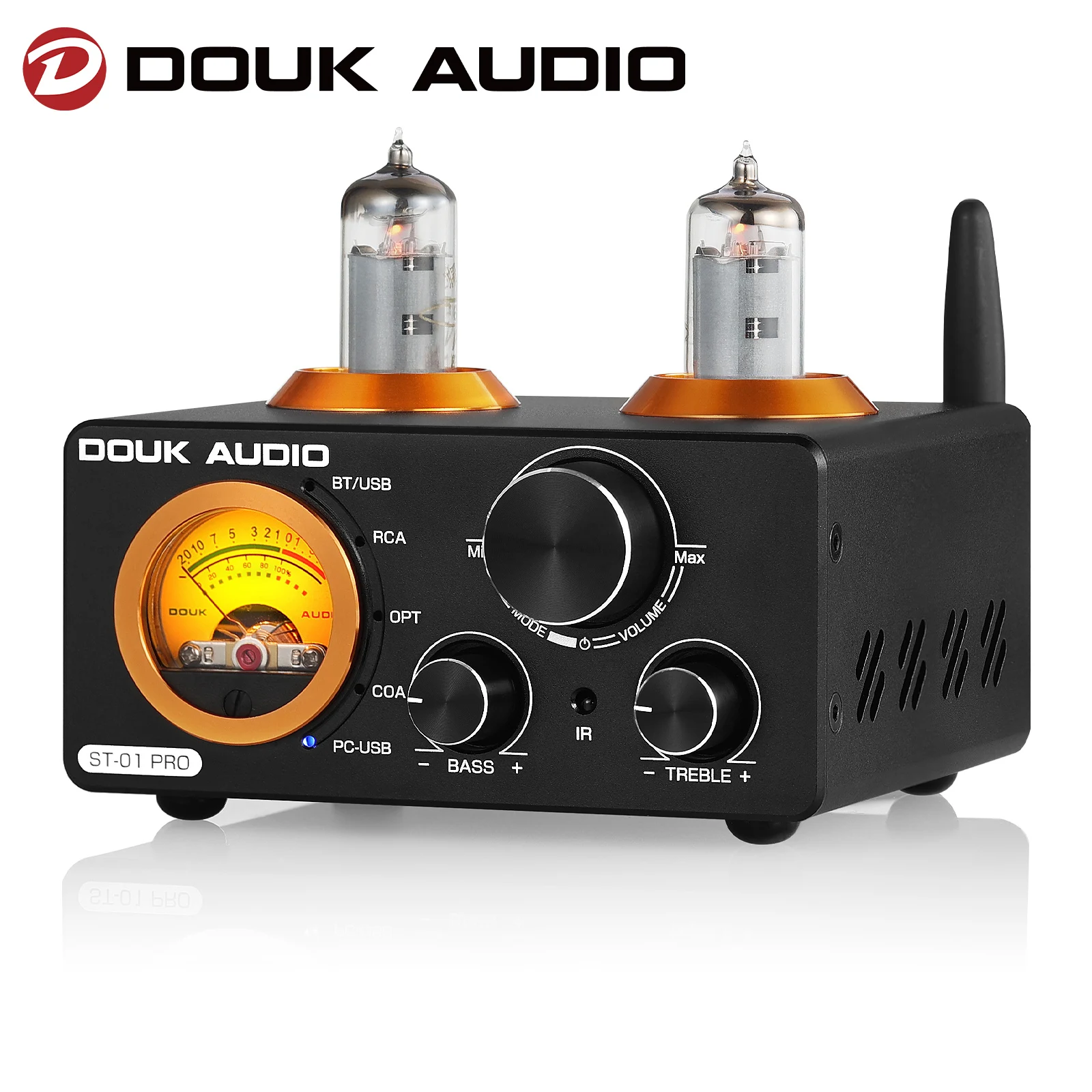 Douk Audio HiFi Bluetooth 5.0 Vacuum Tube Amplifier USB DAC Stereo ...