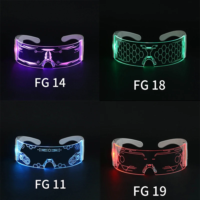 Colorful-LED-Glasses-Glow-Party-Costume-Decorative-Glasses-LED-Light-Up-Luminous-Glasses-for-Bar ...