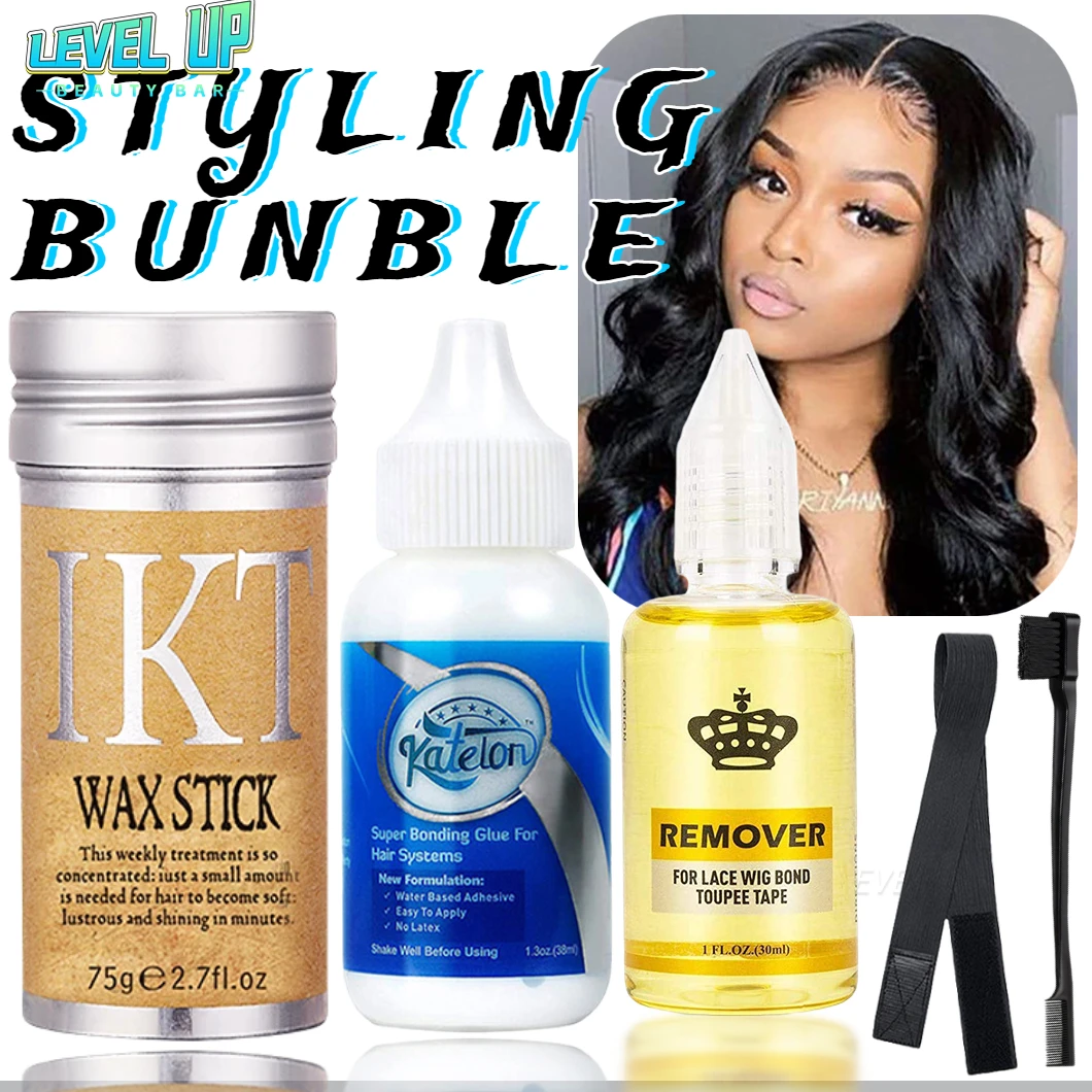 5pcs/Lot Wig Adhesive Waterproof Hair Glue For Lace Wig Invisible Lace ...