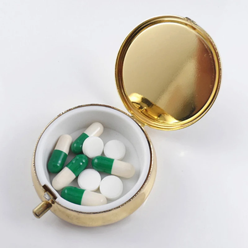 1Pc-Metal-Alloy-Gold-Pill-Boxes-Medicine-Organizer-Container-Medicine ...