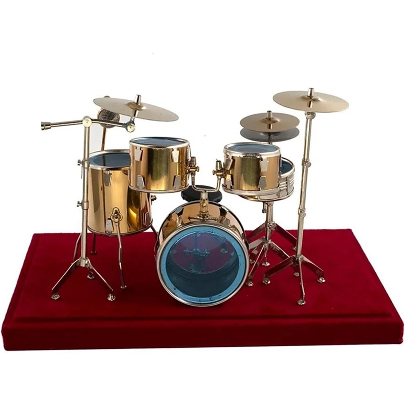 Miniatura-Jazz-Drum-Kit-para-Adulto-Modelo-Mini-Bateria-Instrumento ...