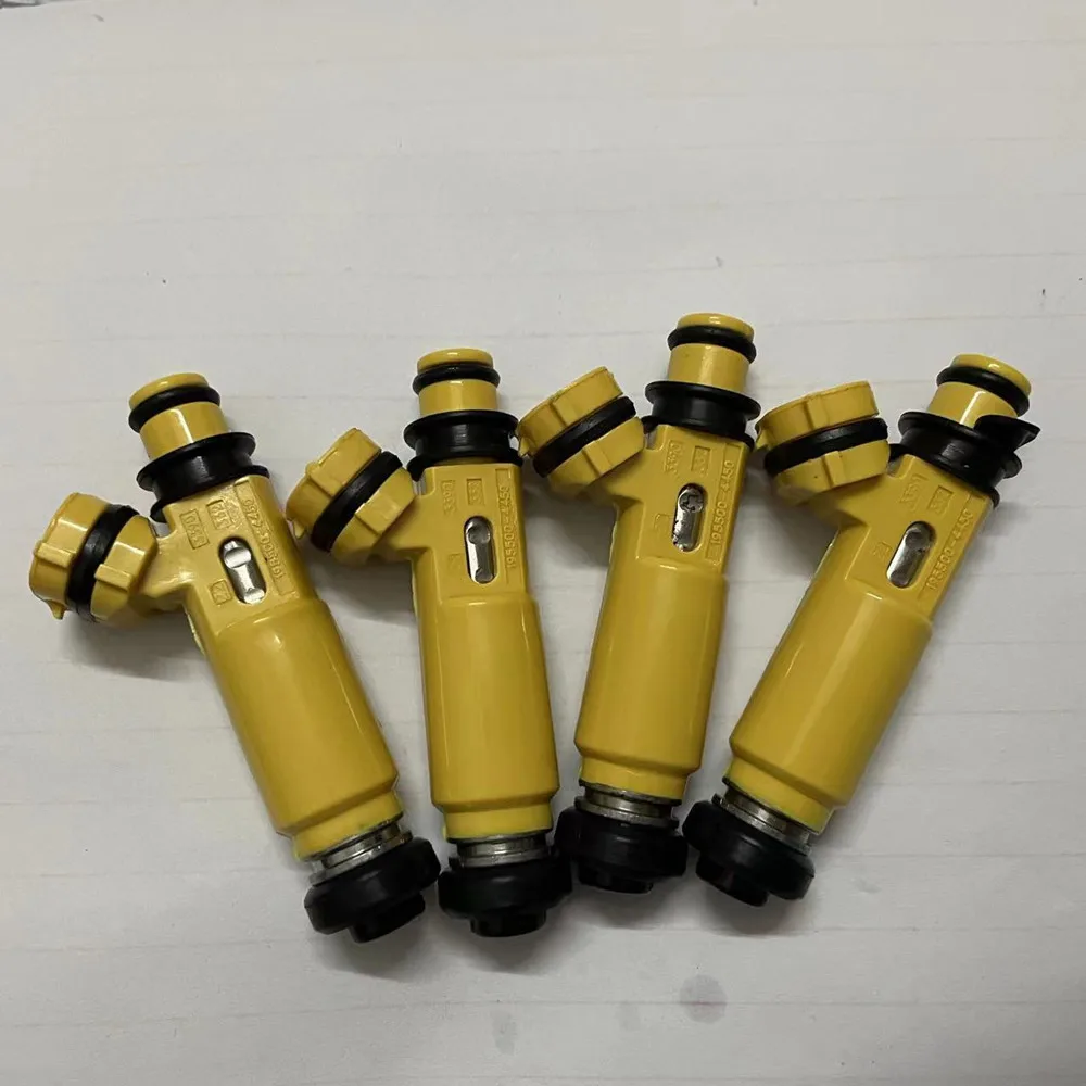 4x 450cc for OEM 04-08 RX8 RX7 13B Miata fit yellow fuel injectors ...