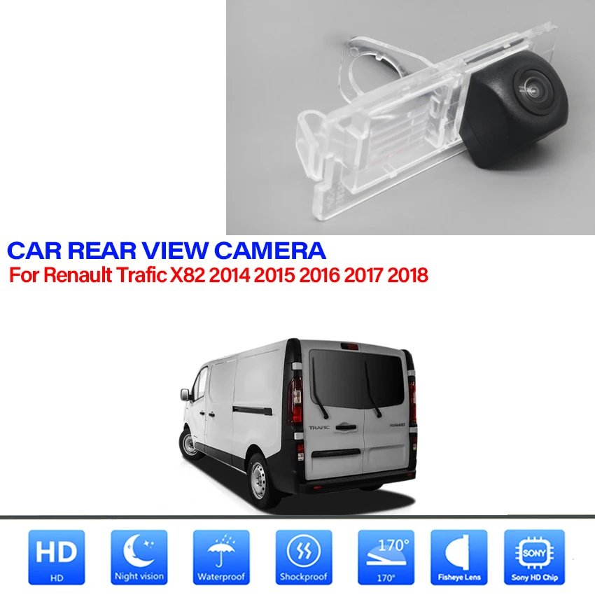 Rear-View-Camera-For-Renault-Trafic-X82-2014-2015-2016-2017-2018-Night ...