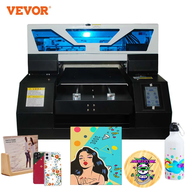 VEVOR-A3-UV-Flatbed-Printer-Sticker-Label-Printer-Impresora-UV-Printer ...
