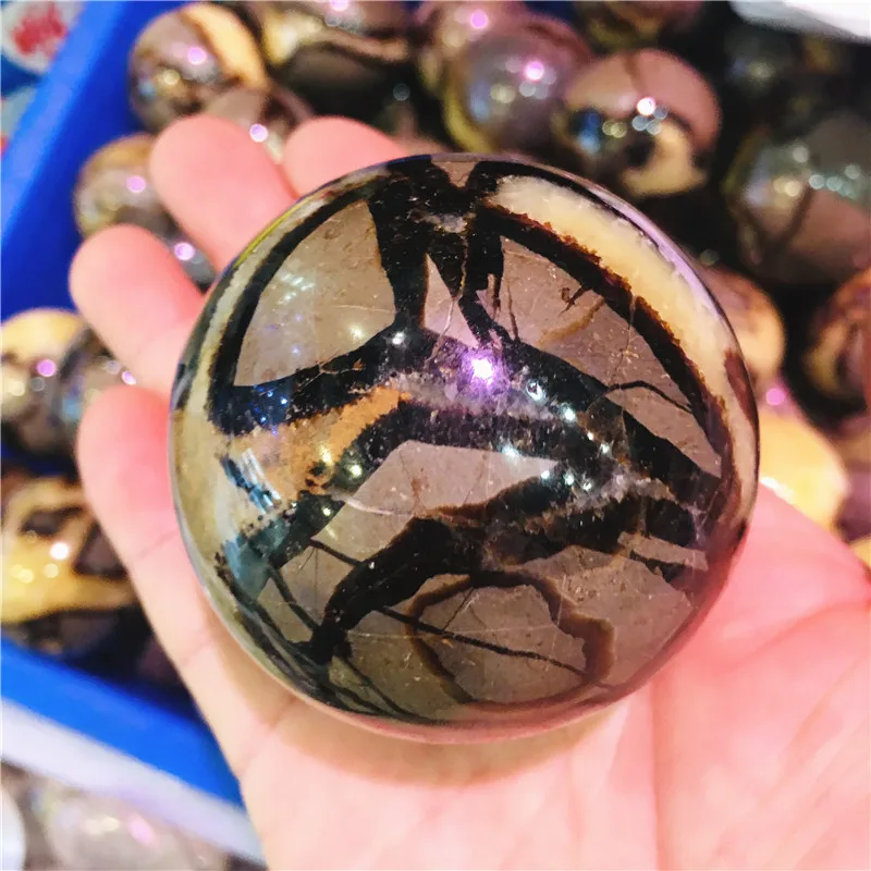 Natural-septarian-sphere-septarium-Natural-Dragon-Stone-Septarium ...