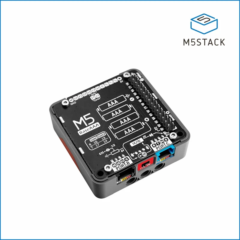 Soporte para pilas AAA, Base oficial, M5Stack| | - AliExpress