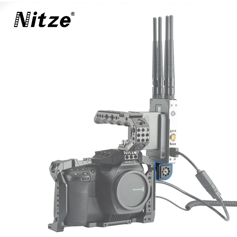Nitze ARRI Cube Mount Adapter w 3/8" 1/4" Screw fr Camera Cage Wifi ...