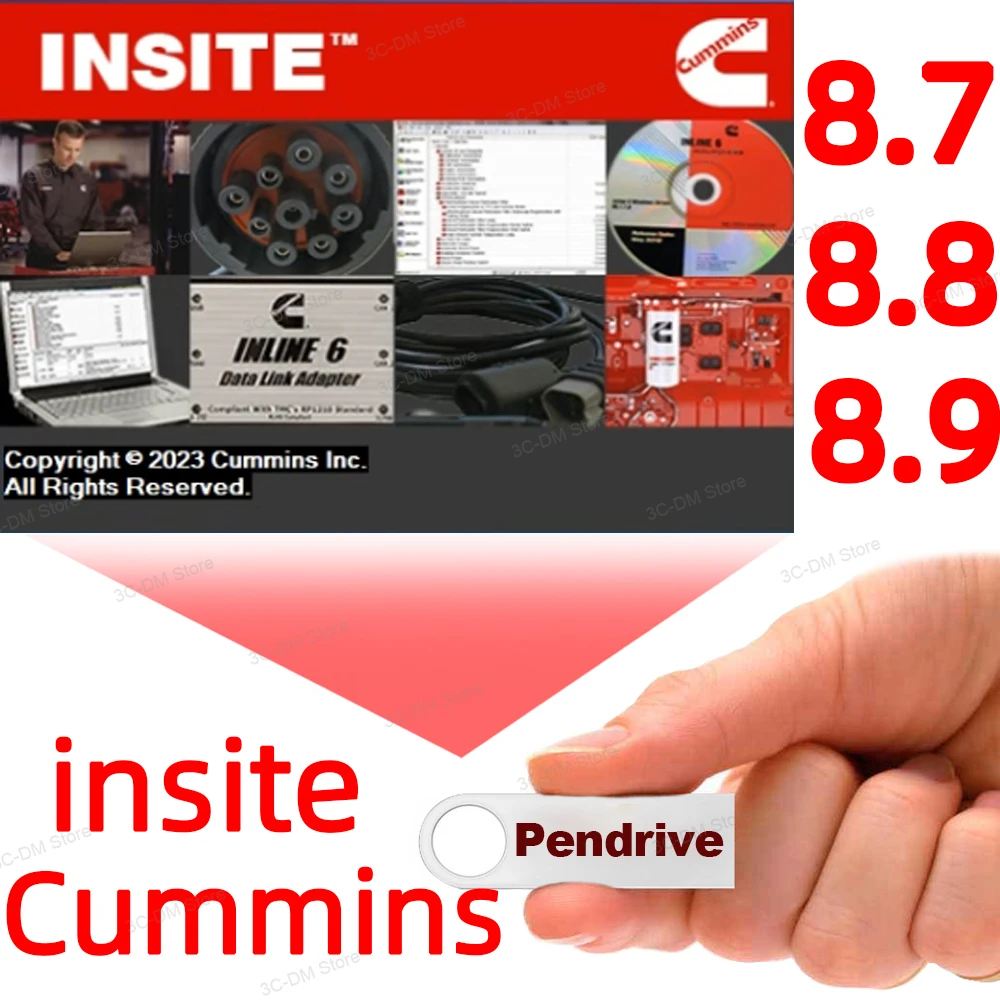 2023 Lastest Cummins Insite 8.9 Engine Diagnostic Software Fault Code ...